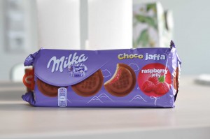 Milka Choco Jaffa Raspberry Jelly - Sockerbiten