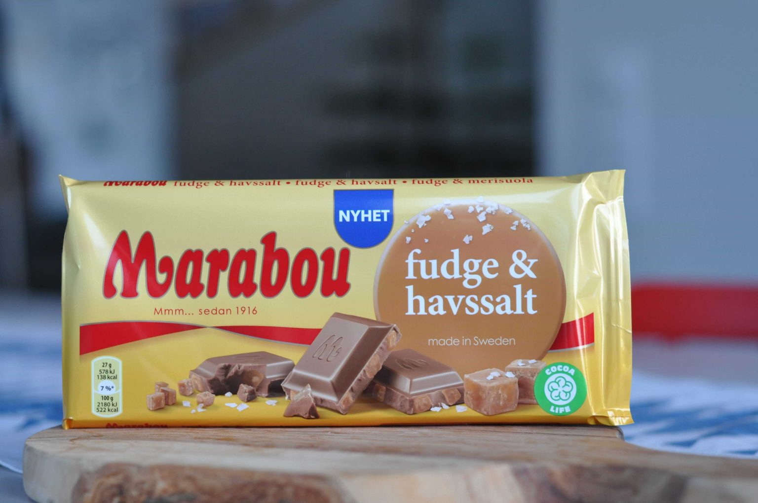 Marabou Fudge & Havssalt - Sockerbiten