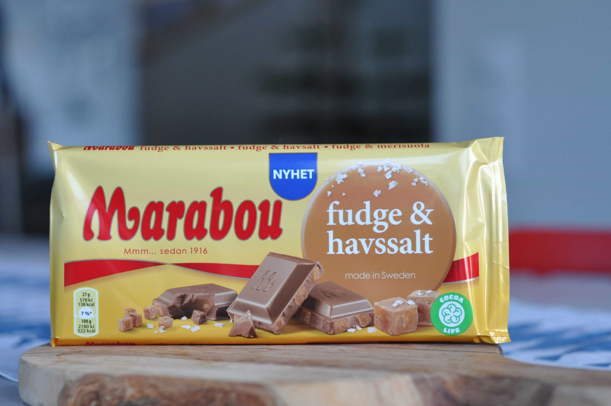 Marabou Fudge & Havssalt - Sockerbiten