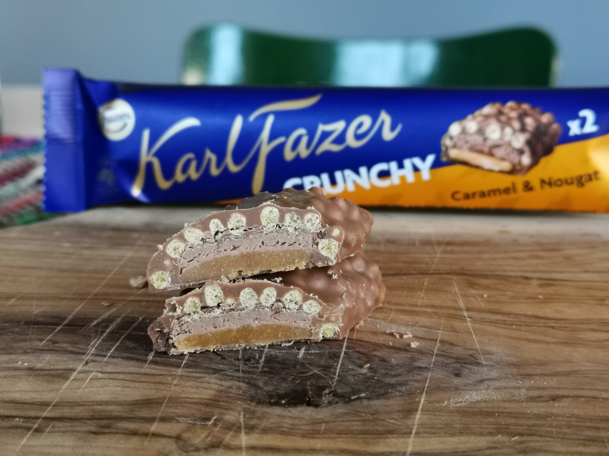 Fazer Crunchy Caramel & Nougat - Sockerbiten