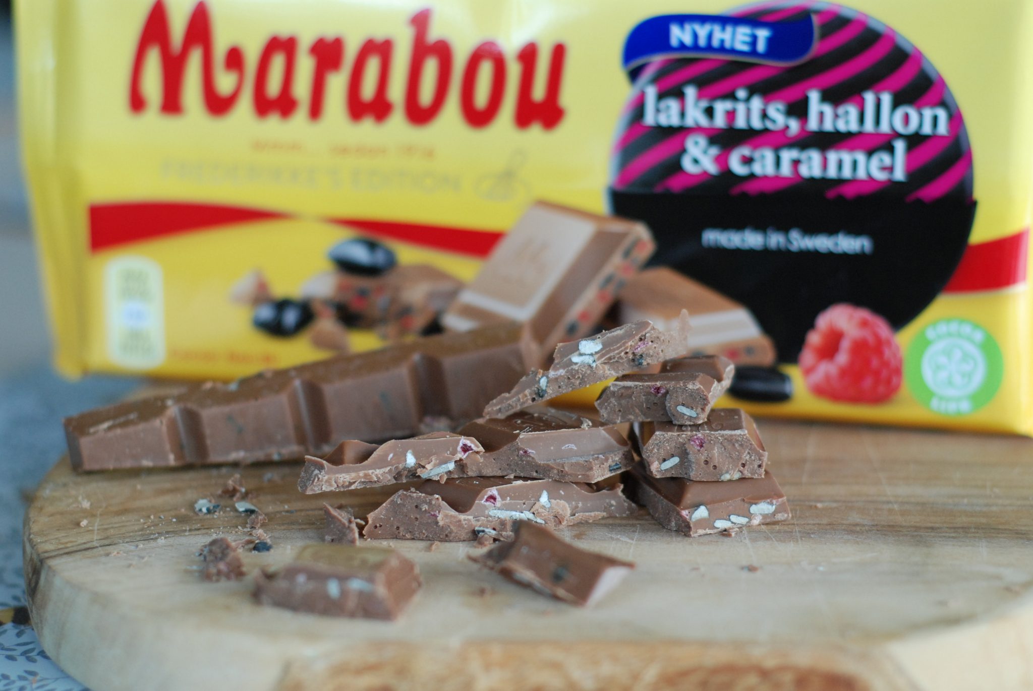 Marabou Lakrits, Hallon & Caramel - Sockerbiten