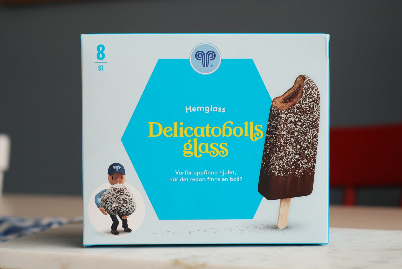 Hemglass Delicatobollsglass - Sockerbiten