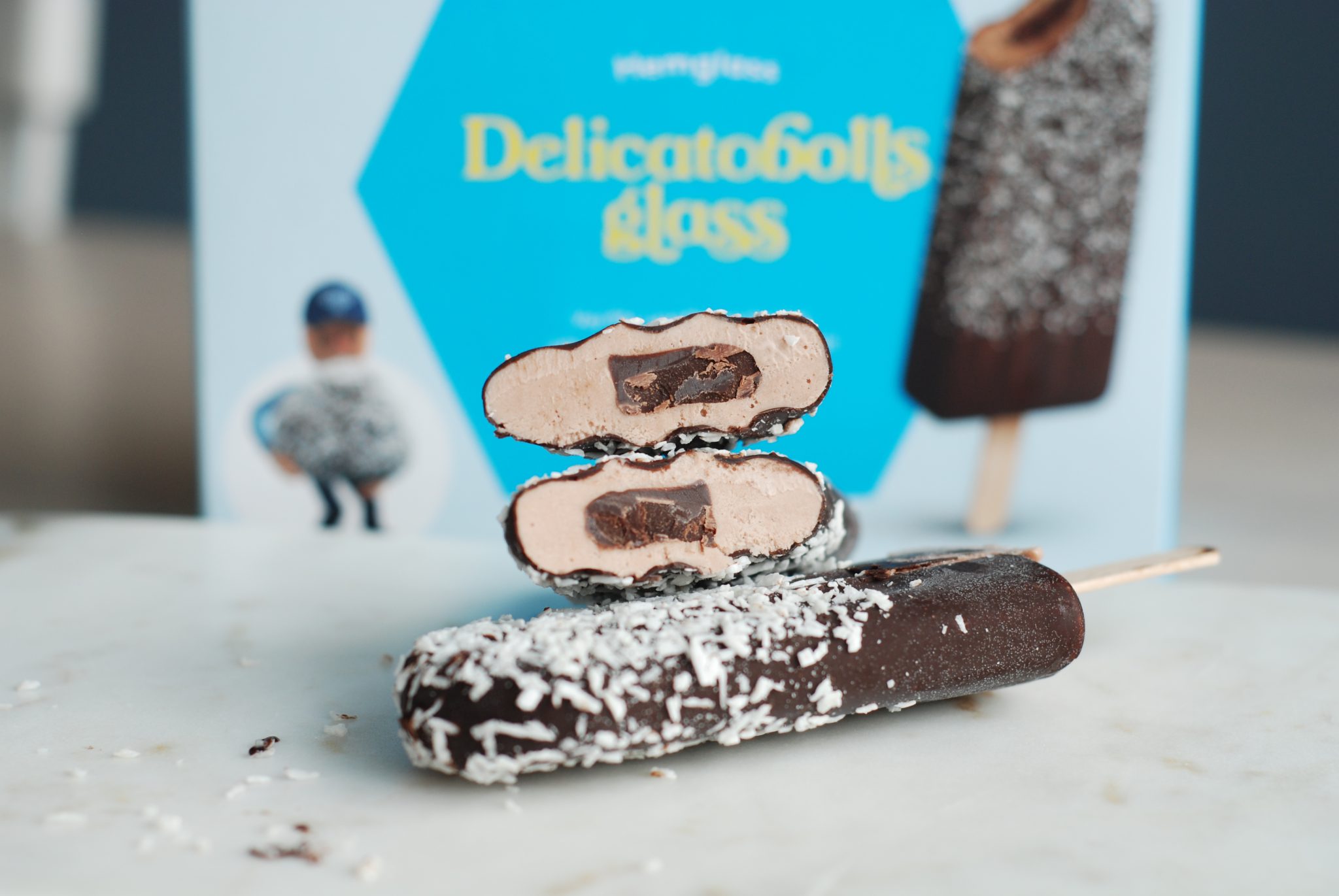 Hemglass Delicatobollsglass - Sockerbiten