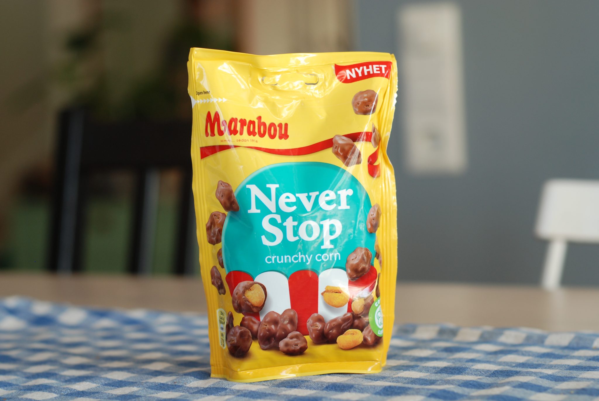 Marabou Never Stop Crunchy Corn - Sockerbiten
