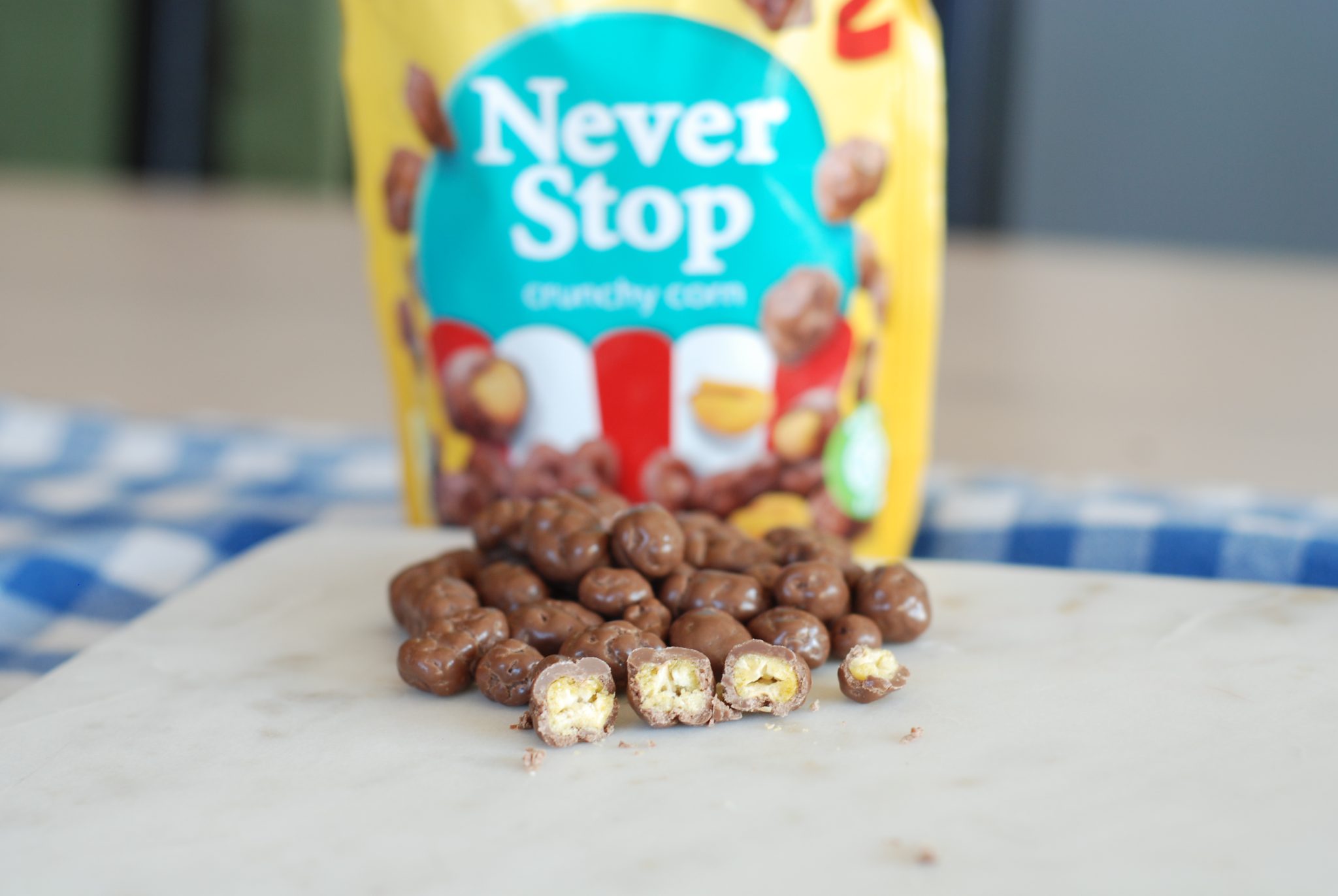 Marabou Never Stop Crunchy Corn - Sockerbiten