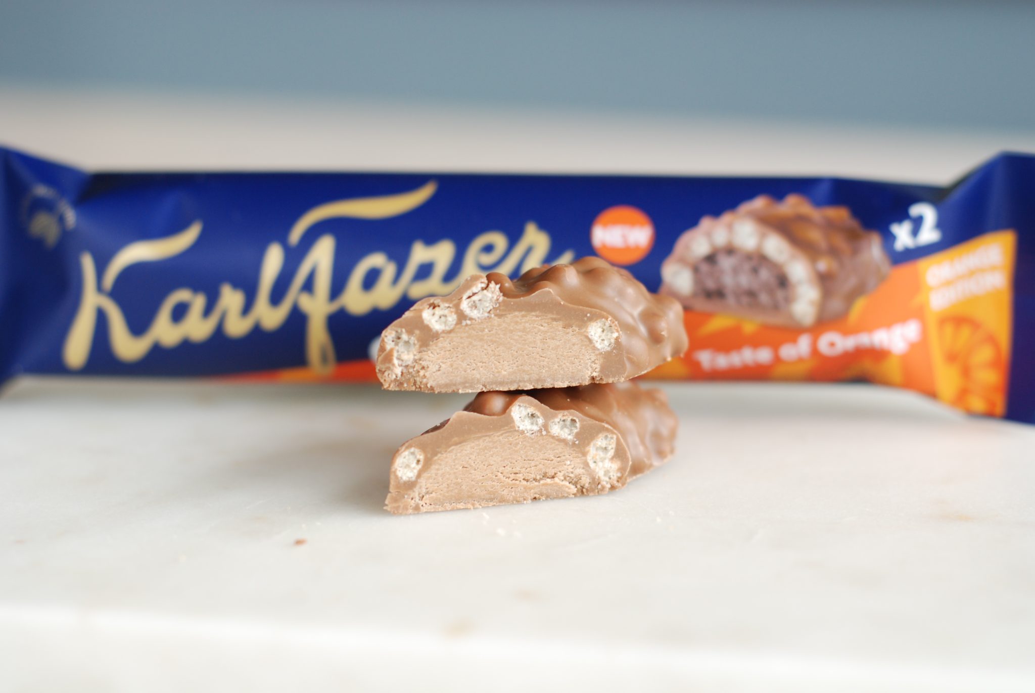 Fazer Crunchy Taste of Orange - Sockerbiten